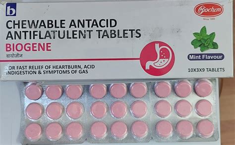 Biogene Mint Chew Tab 9s My Generic Meds