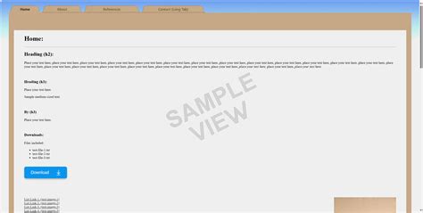 simple website templates simple html css website templates for use on github and elsewhere