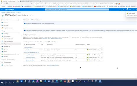 Office 365 Logging App Configuration