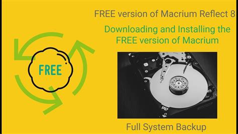 How To Install Macrium Reflect Free 8 And Create A Full System Backup
