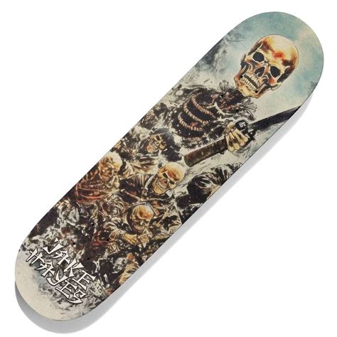 Deathwish Skateboards Hayes Skull Skateboard Deck 8 3875