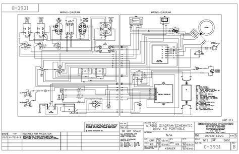 Single Phase Portable Generator Wiring Diagram Pdf