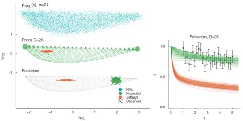 Behavior Of The Projected Maximum Likelihood Prior P Proj θ For The