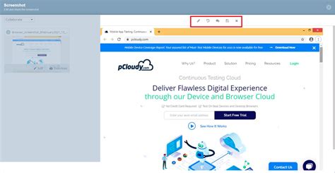 Screenshots And Bug Logging In Browsers
