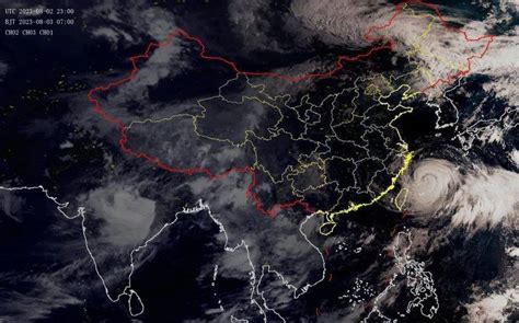 “卡努”逼近！预计明天转弯！宁波多地发布台风预警阵风海域的中心