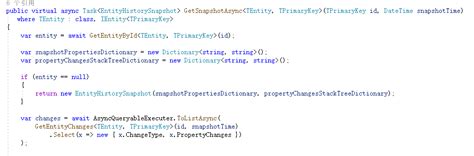 Entitysnapshotmanagergetsnapshotasync Throw A Exceptioncannot Access A Disposed Object