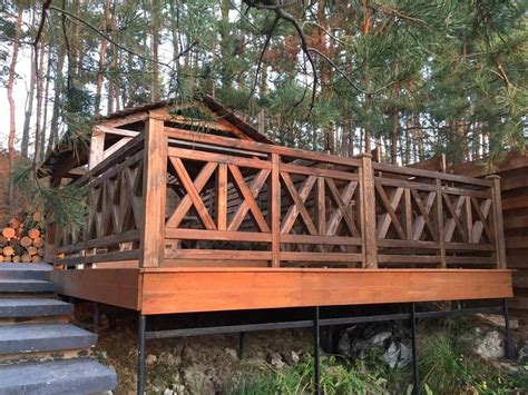 Ограждение террасы из дерева (155 фото) - фото - картинки и рисунки ...