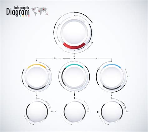 Premium Vector Diagram And Flow Chart Of Technology Concept Presentation