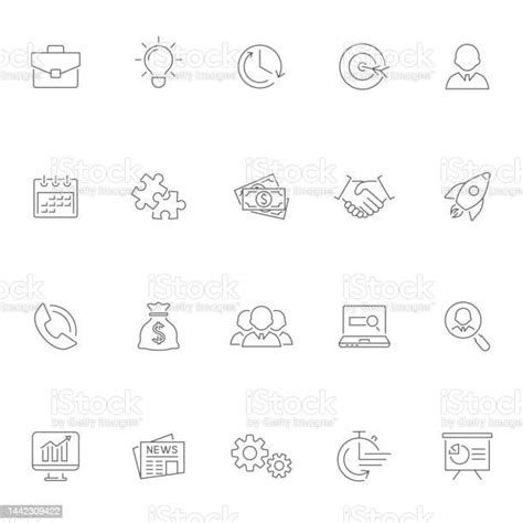 비즈니스 및 금융 얇은 선 아이콘입니다 편집 가능한 획 벡터 Launch Party에 대한 스톡 벡터 아트 및 기타 이미지 Launch Party 개발 금융 Istock