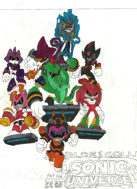 Sonic Universe Robotized Masters By Shadamy131 On Deviantart