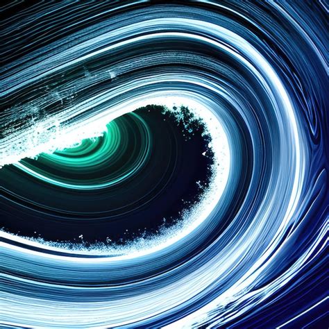 Premium Ai Image Waves Background