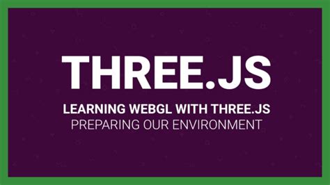 webgl with three js lesson 1 script tutorials
