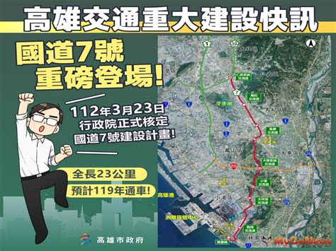 國7獲中央核定 千億打造便捷路網 區域情報 Mygonews買購房地產新聞