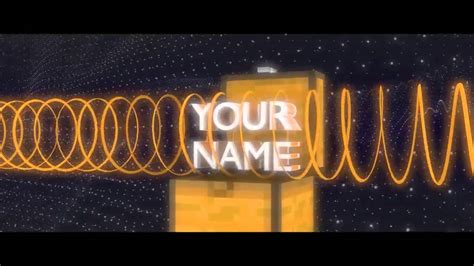 Free Minecraft [only Blender] Intro Template Youtube