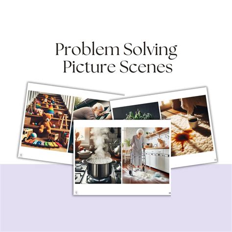 Cognitive Skills Problem Solving For Adult Speech Therapy Etsy