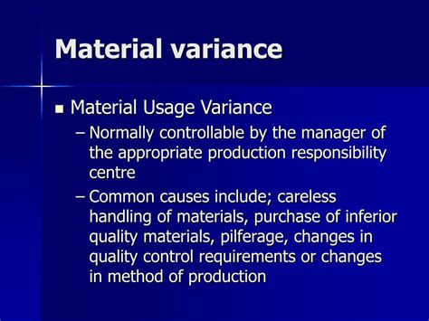 Ppt Variance Analysis Powerpoint Presentation Free Download Id3405082