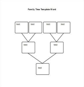 Blank Tree Diagram Template 2 PROFESSIONAL TEMPLATES PROFESSIONAL TEMPLATES