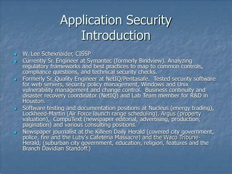PPT Application Security PowerPoint Presentation Free Download ID