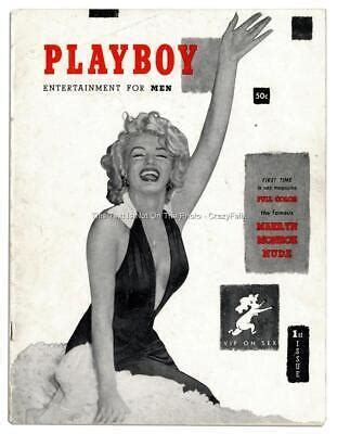 Marilyn Monroe 1953 Playboy Magazine Cover 5x7 Photo Reprint Print
