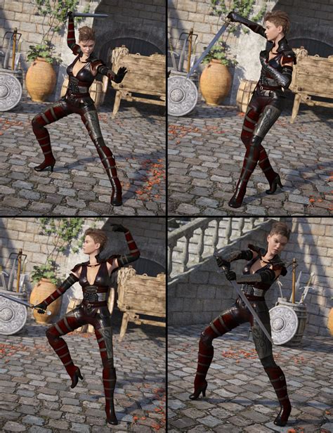 Iron Champion Poses Daz 3d