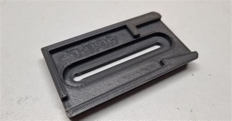 Quick Release Plate Manfrotto 501 Pl Short By Sica Download Free Stl Model