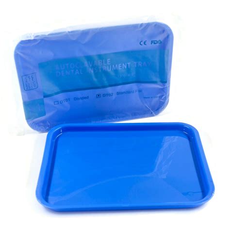 Procedure Trays Autoclavable Plastic Procedure Flat Tray For Instrume Genco Dental