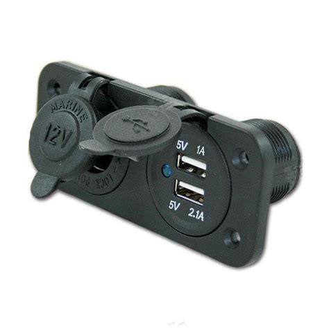 Dual Socket With USB And V Socket