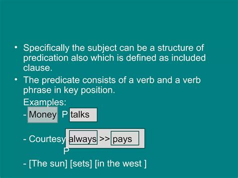 Structure Of Predication Edwin Sulispriyanto Ppt