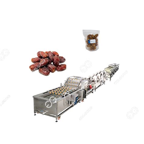 Factory Customization Dates Processing Line With Washing Drying Sorting