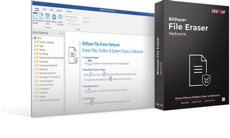 Bitraser File Eraser Network Wipes Files And Folders From Domain Network