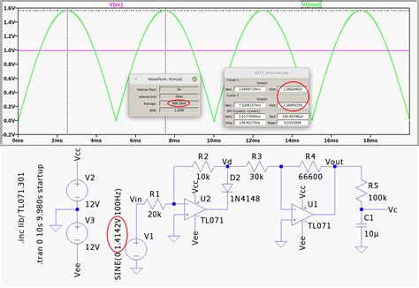 Operational Amplifier Peak Detector Circuit For Ac Rms Value