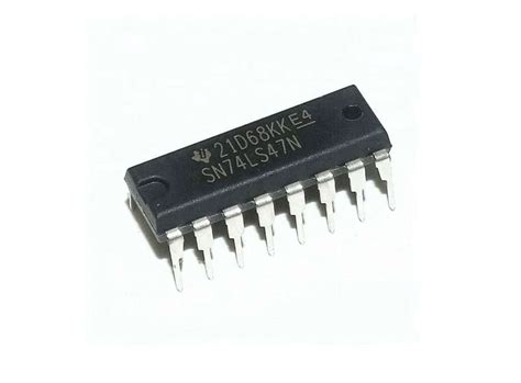 Buy 74ls47 Bcd To 7 Segment Decoder Ic Dip 16 Package