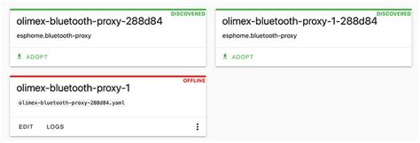 how to adopt the olimex poe board without wifi credentials esphome