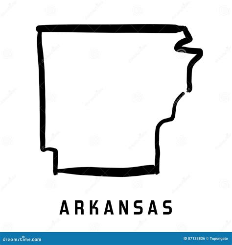 Arkansas Stock Vector Illustration Of Symbol Logo State 87133836