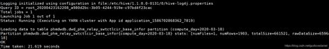 hive中数据报错 failed with exception ioexception rename for src