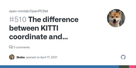 The Difference Between Kitti Coordinate And Nuscenes Coordinate · Issue