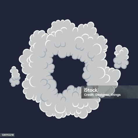 폭발 만화 폭탄 연기 효과와 함께 효과를 폭발 코믹 붐 벡터 일러스트레이션 게임 인쇄 광고 메뉴 또는 웹 디자인을 위한 클립아트