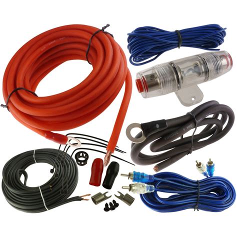 10 Awg Car Speaker Audio Installation Cable Amplifier Subwoofer Amp Install Kit Amp Kit