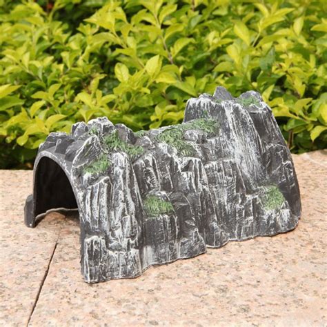 Simulering Rockery Train Cave Tunnel Model Diy Miniature Railway Scene