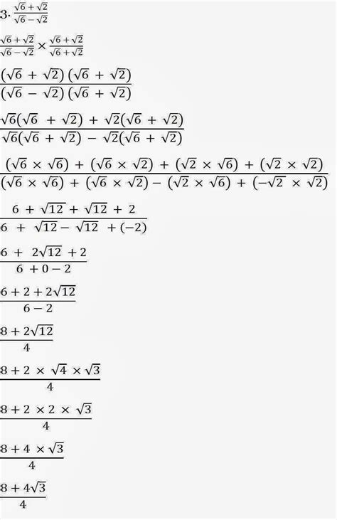 Mathematics Tutorials Maths Made Easy Conjugate Of A Surd
