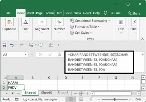 Generate Random Numbers Texts Dates And Times In Excel