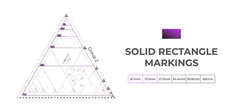 Exlicon L Golden Ratio Tool Set Triangle Tool Designers Handy And Precise Tool For Golden