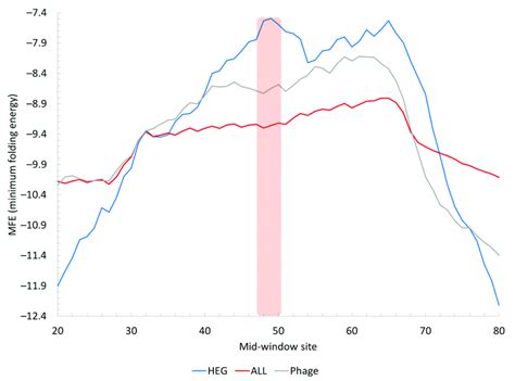 Secondary Structure Stability Measured By Mfe Minimum Folding Energy Download Scientific
