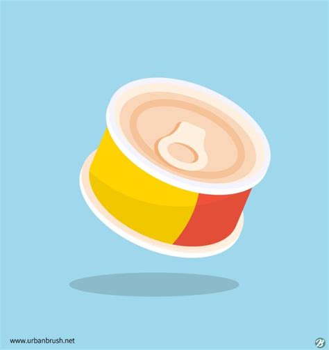 참치 통조림 일러스트 Ai 다운로드 Download Tuna Can Vector 어반브러시