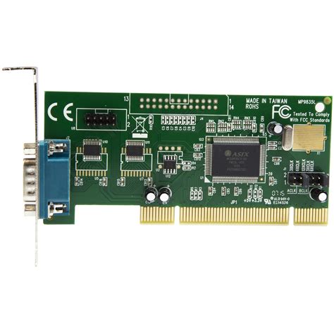 Startech Com Port PCI Low Profile RS Serial Adapter Card With UARTLow Profile Port