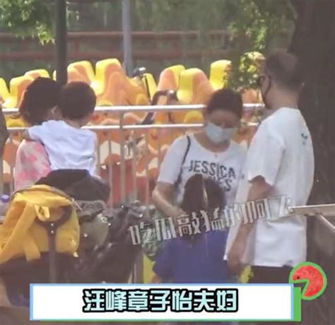 汪峰章子怡带儿女外出游玩 陪孩子跑步挑玩具温馨十足新浪图片