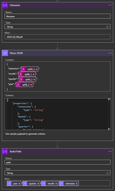 Logic App For Dynamic Folder Creation Based On The File Name Stack Overflow