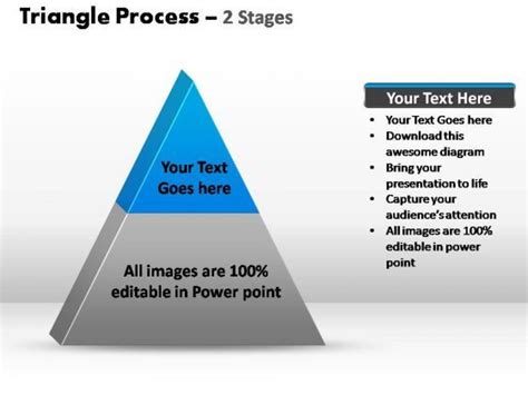 Powerpoint Slide Success Triangle Process Ppt Design