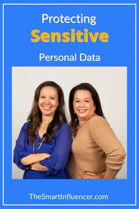 Protecting Sensitive Personal Data The Smart Influencer