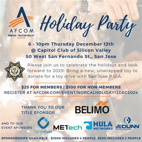 afcom norcal silicon valley on linkedin holidayparty networking